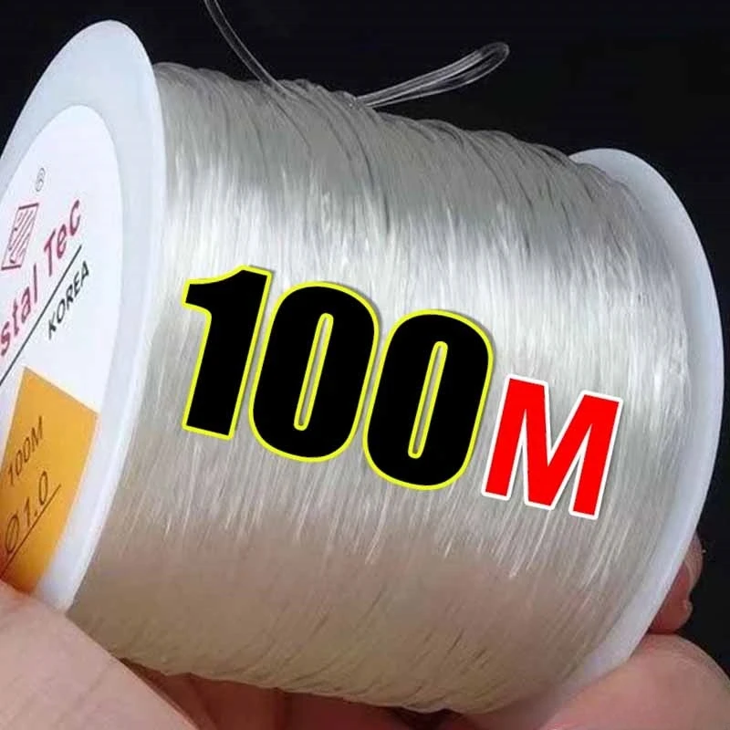 100m-Strong-Stretchy-Thread-Cords-Elastic-Crystal-Cord-Beading-String ...