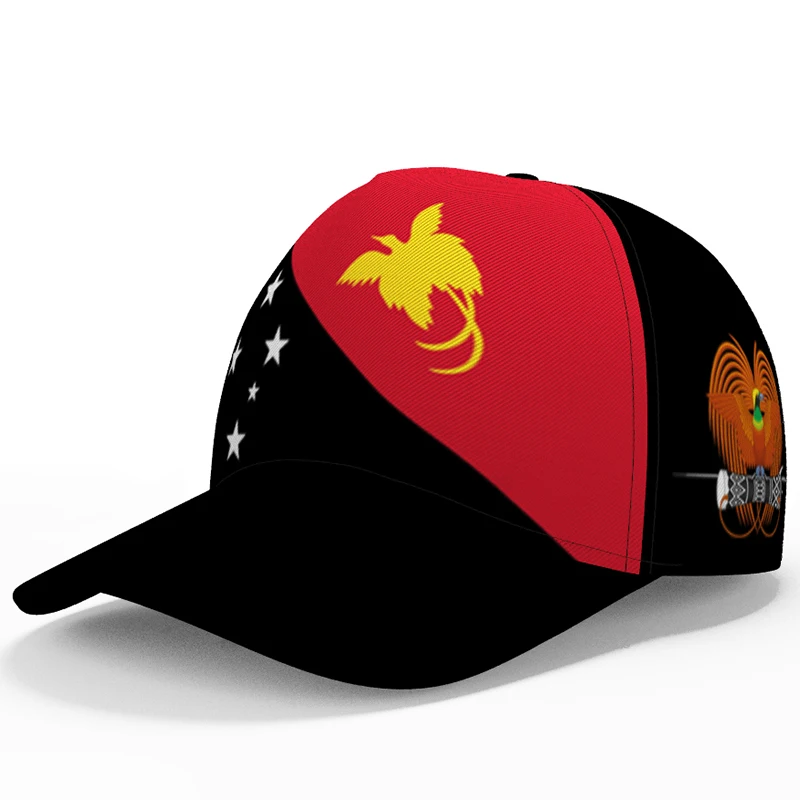 Papua-New-Guinea-Baseball-Caps-Free-Custom-Name-Number-Team-Logo-Pg ...