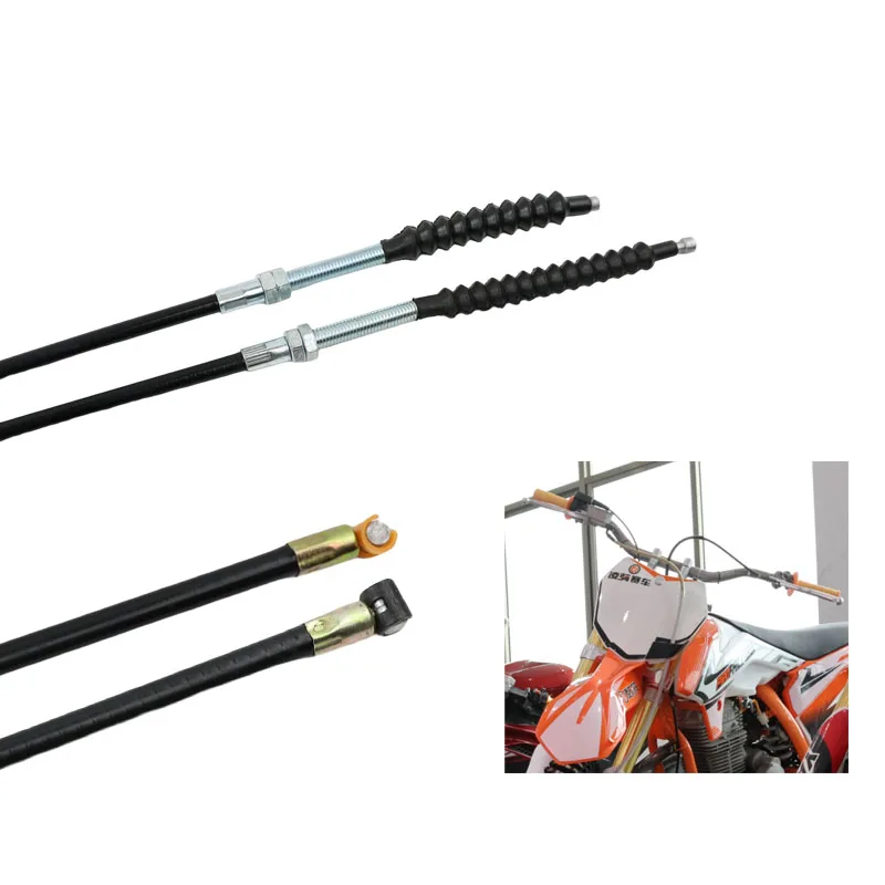 Motorcycle-Clutch-Cable-Line-Stainless-1100-1285-1350mm-Universal-for ...