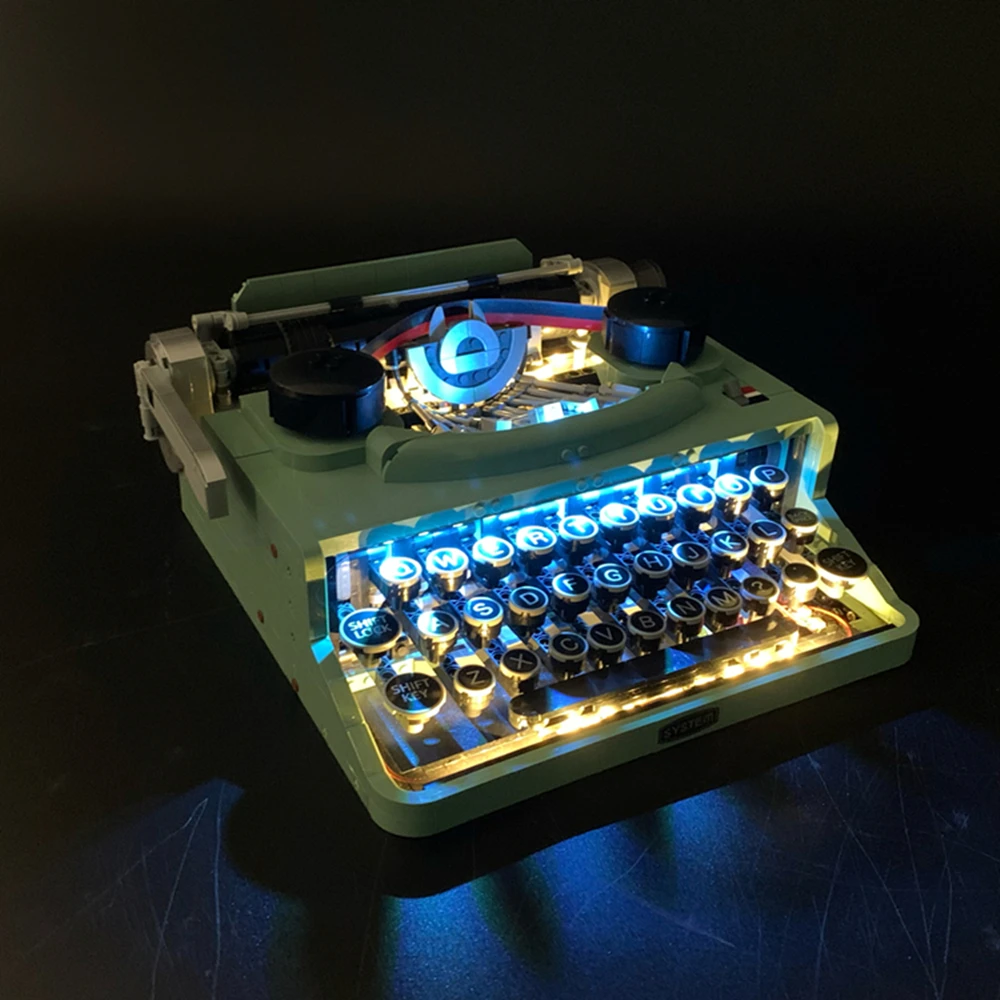 BYB-LED-Light-For-21327-Retro-Typewriter-Building-Blocks-Decorative ...