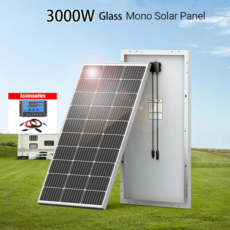 3000W Solar Panel 12V For Home High Efficiency Solar Module Power ...