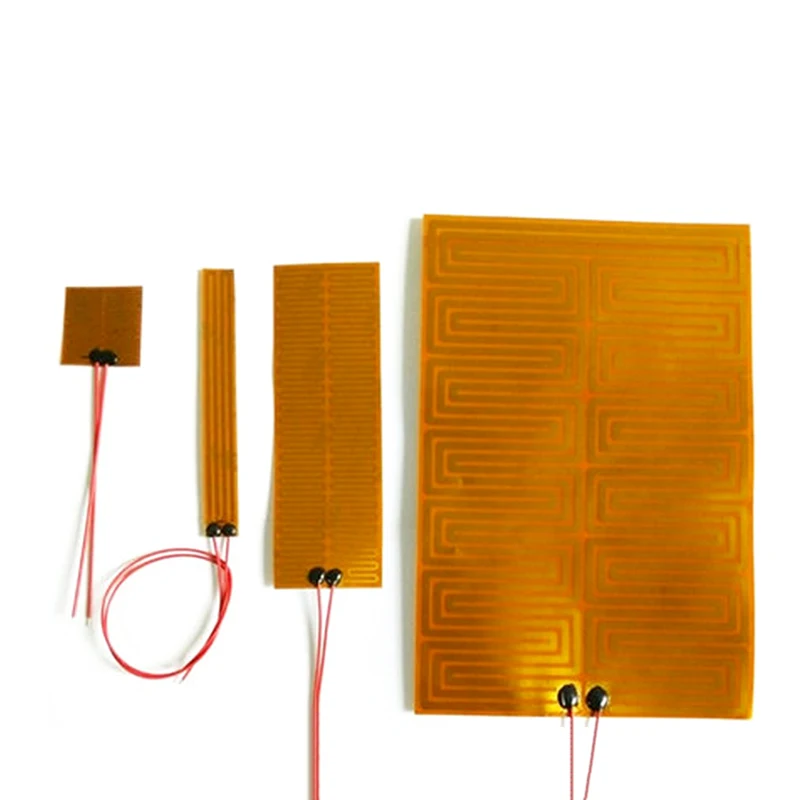 10-300mm 5v, 6v, 12v, 24v Rectangle Flexiable Eeletric Polyimide Film ...