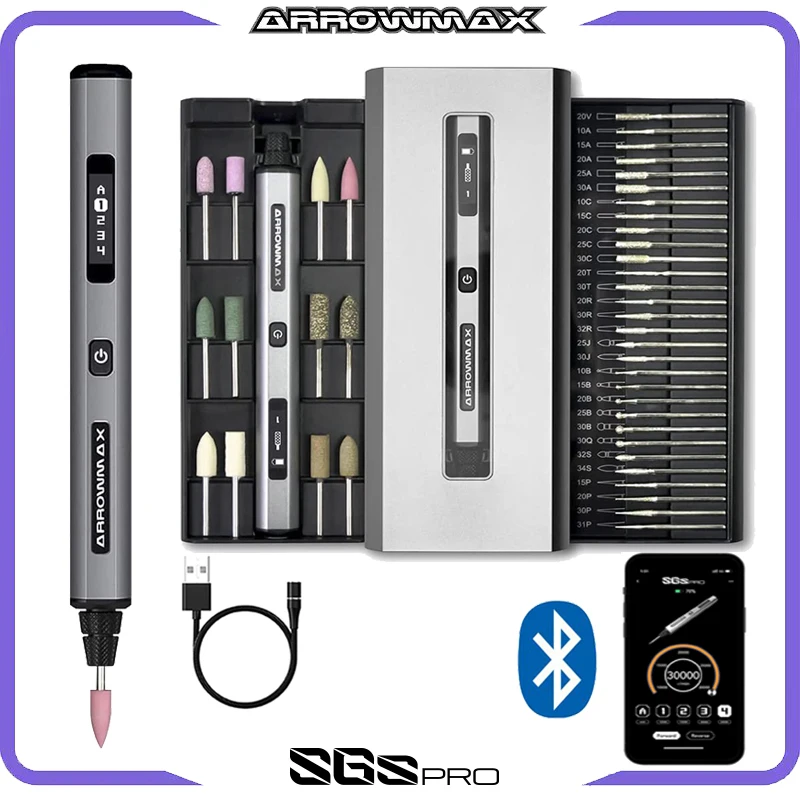 ARROWMAX-Smart-Electric-Engraving-Polishing-Pen-Rotary-Tools-Mini ...