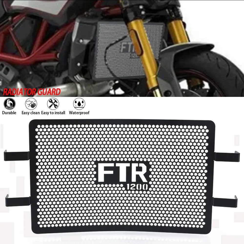 New Motorcycle Radiator Grill Guard Cover Protection FOR INDIAN FTR ...
