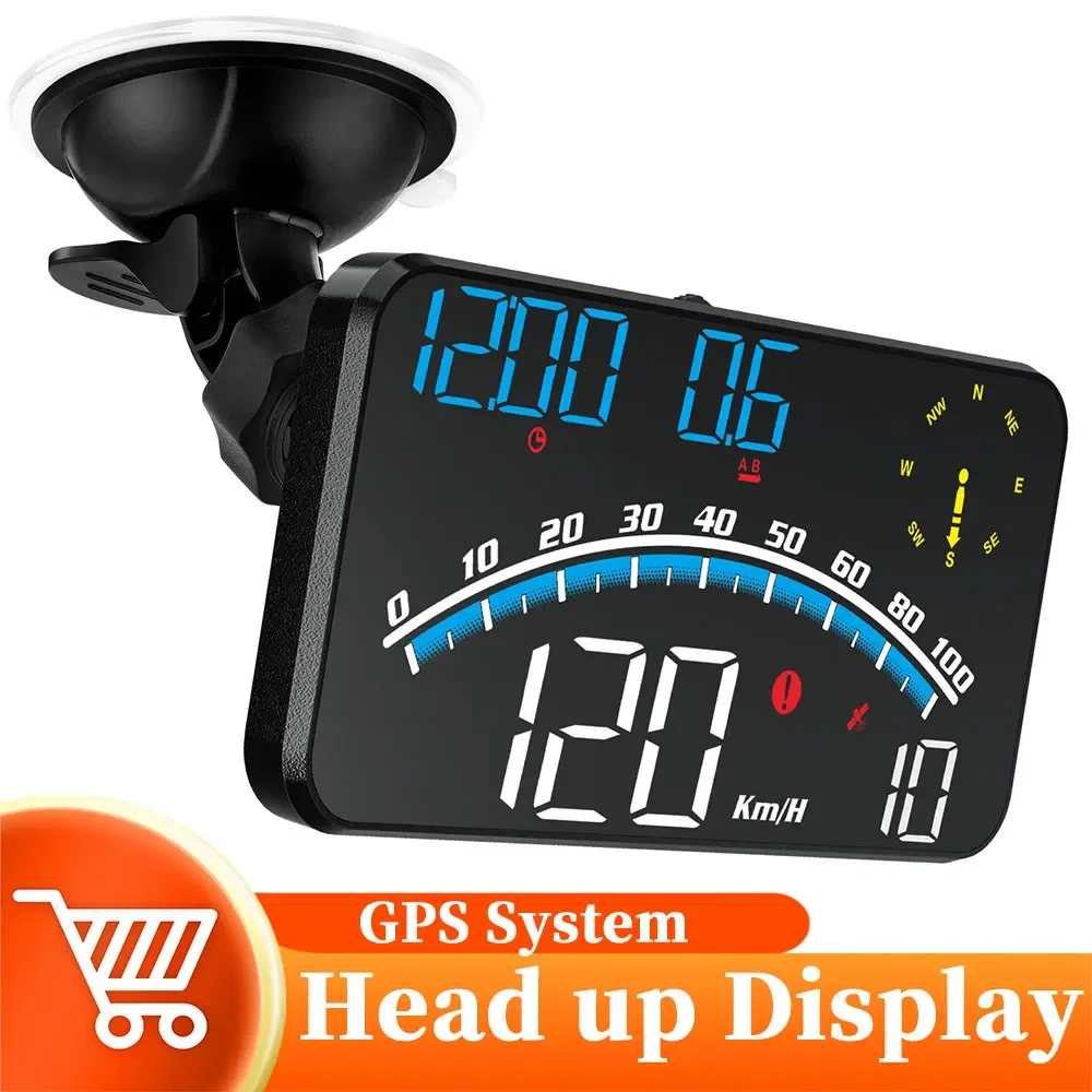G10-GPS-Head-Up-Display-Digital-Speedometer-KM-H-MPH-Smart-Speeding ...