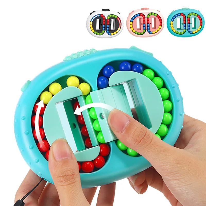 Rotating-Magic-Beans-Cube-Fingertip-Fidgeted-Toys-Kids-Adults-Stress ...