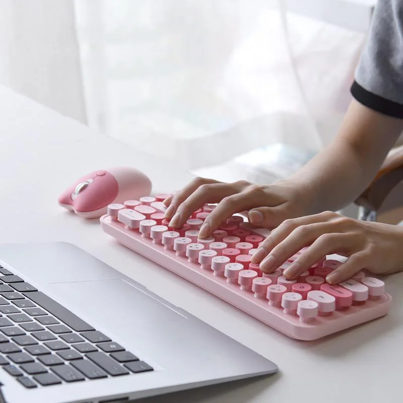 Mini-Keyboard-Wireless-Keyboard-and-Mouse-Set-68Keys-USB-for-PC-Gamer ...