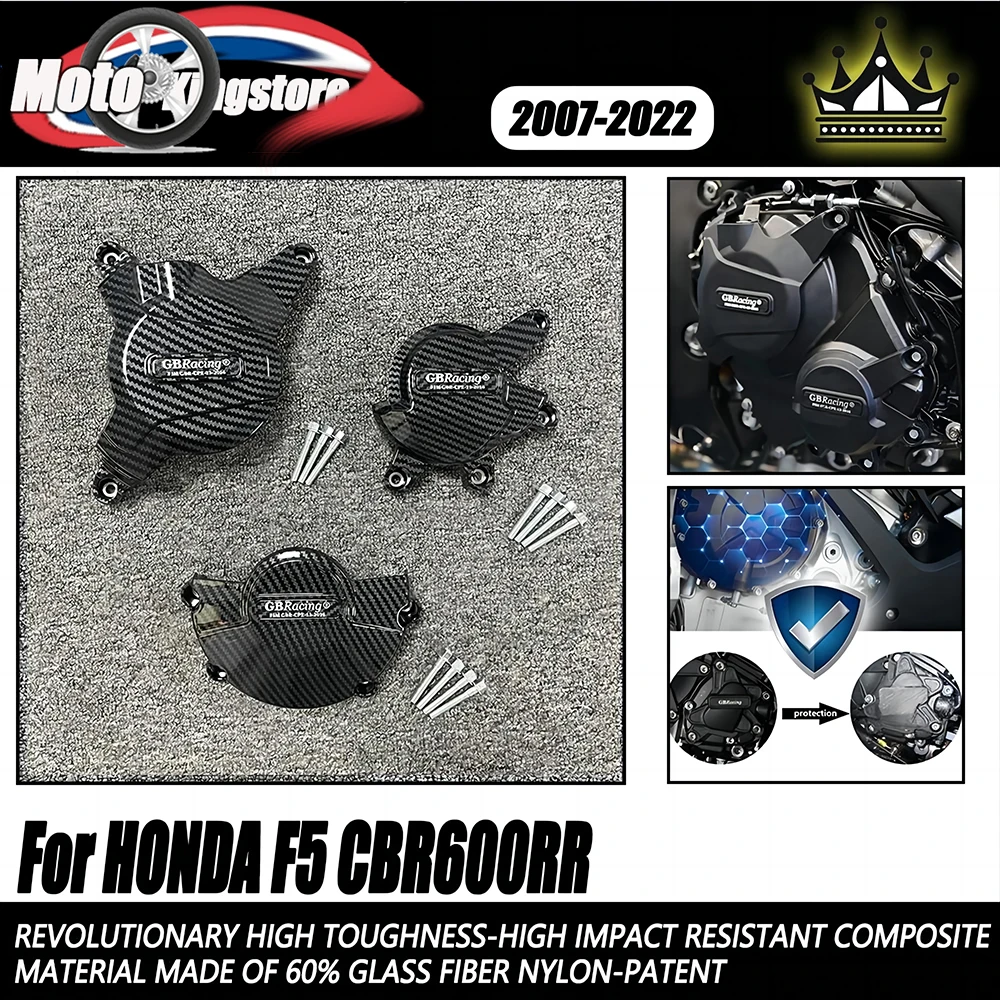 For-HONDA-F5-CBR600RR-2007-2022-Engine-Covers-Protectors-Motorcycles ...