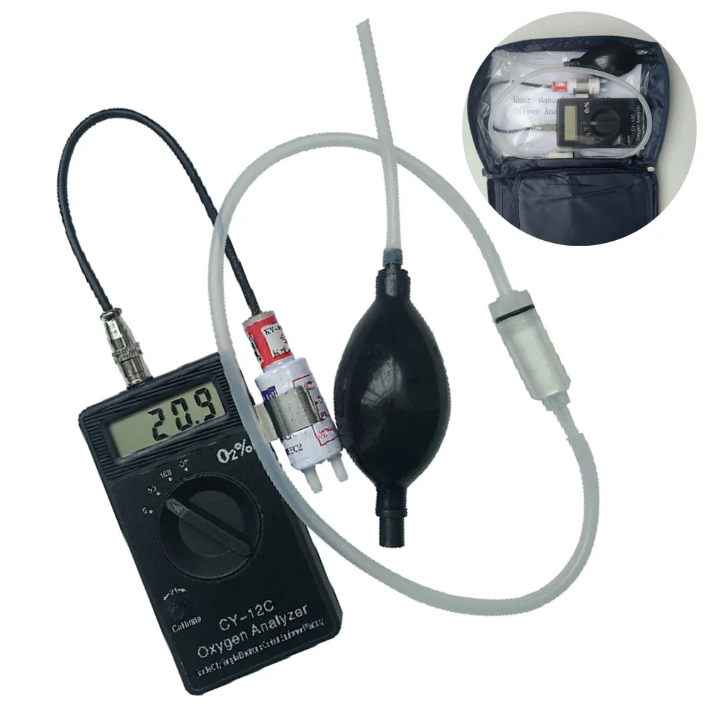 CY 12C Analizador de concentración de oxígeno profesional, instrumento ...