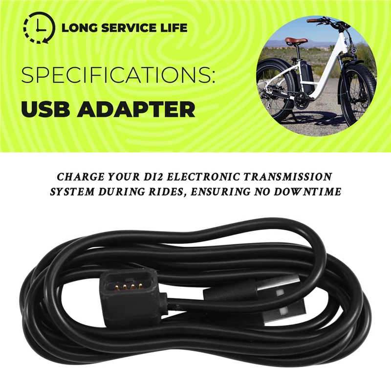 A57T Electric Bicycle Battery Charger Adapter For Shimano 12 Speed EW ...