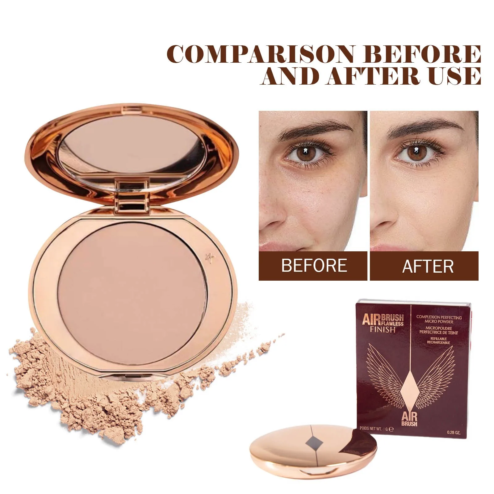 Oil-Control-Powder-Lasting-Powder-Soft-Texture-Beauty-Tool-Women-s ...