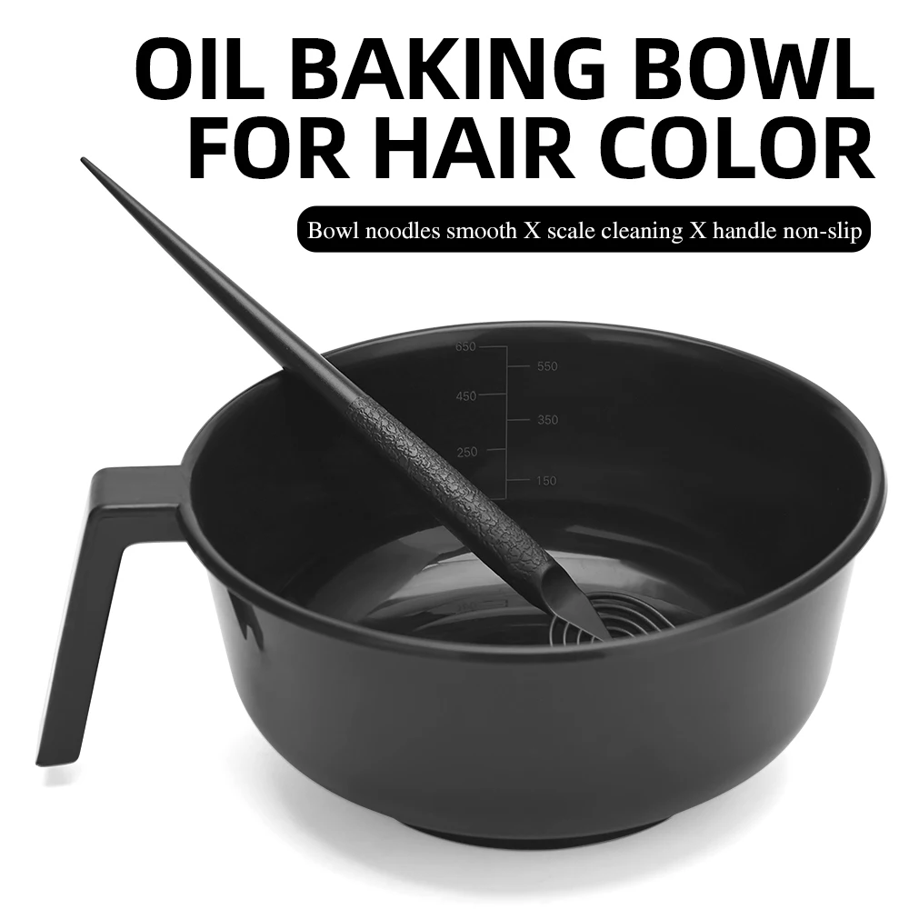 2pcs Barber Hair Dye Color Bowl Large Capacity Hairdressing Bowl Salon ...