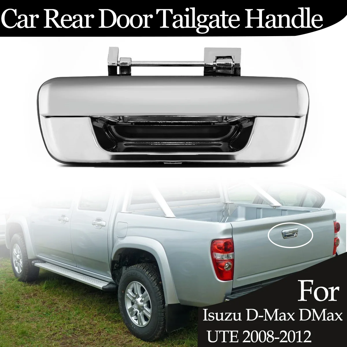Car-Rear-Door-Tailgate-Handle-Cover-Cap-for-For-Isuzu-D-Max-DMax-UTE ...
