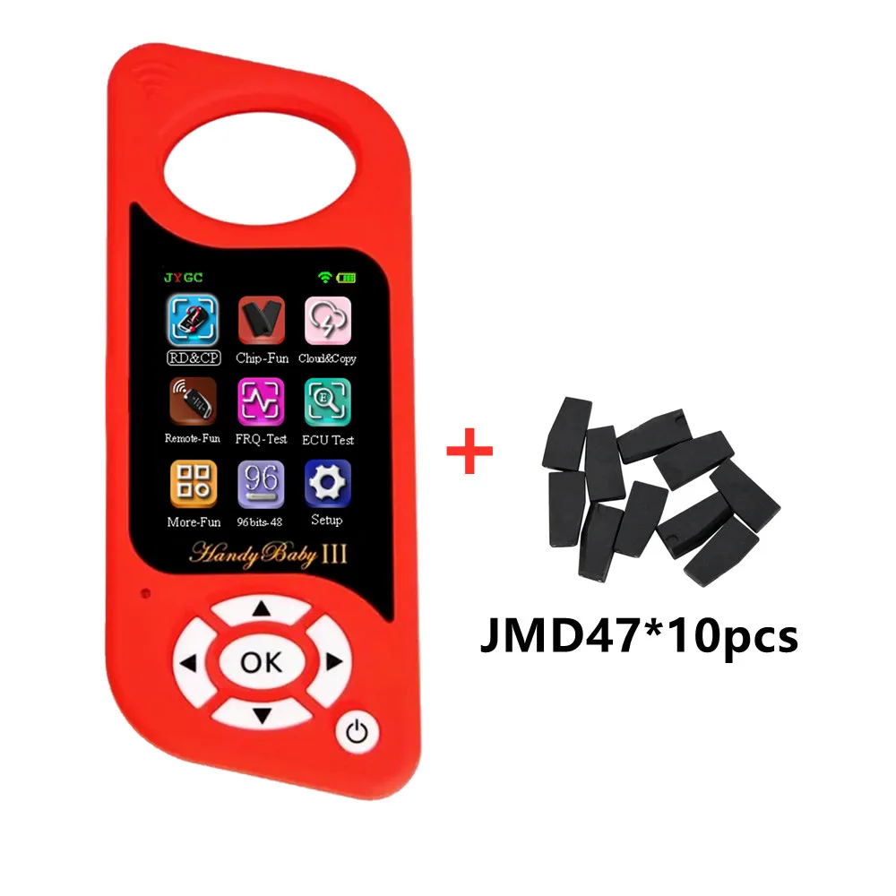 Newest JMD Handy Baby 3 III Auto Key Tool for 4D/46/48/G Chip Programm ...