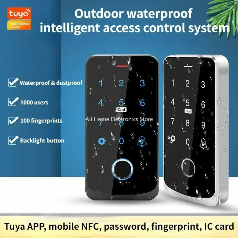 Tuya-Smart-Door-Access-Control-System-IP65-Waterproof-Biometrics-Fingerprint-RFID-Card-NFC-APP ...