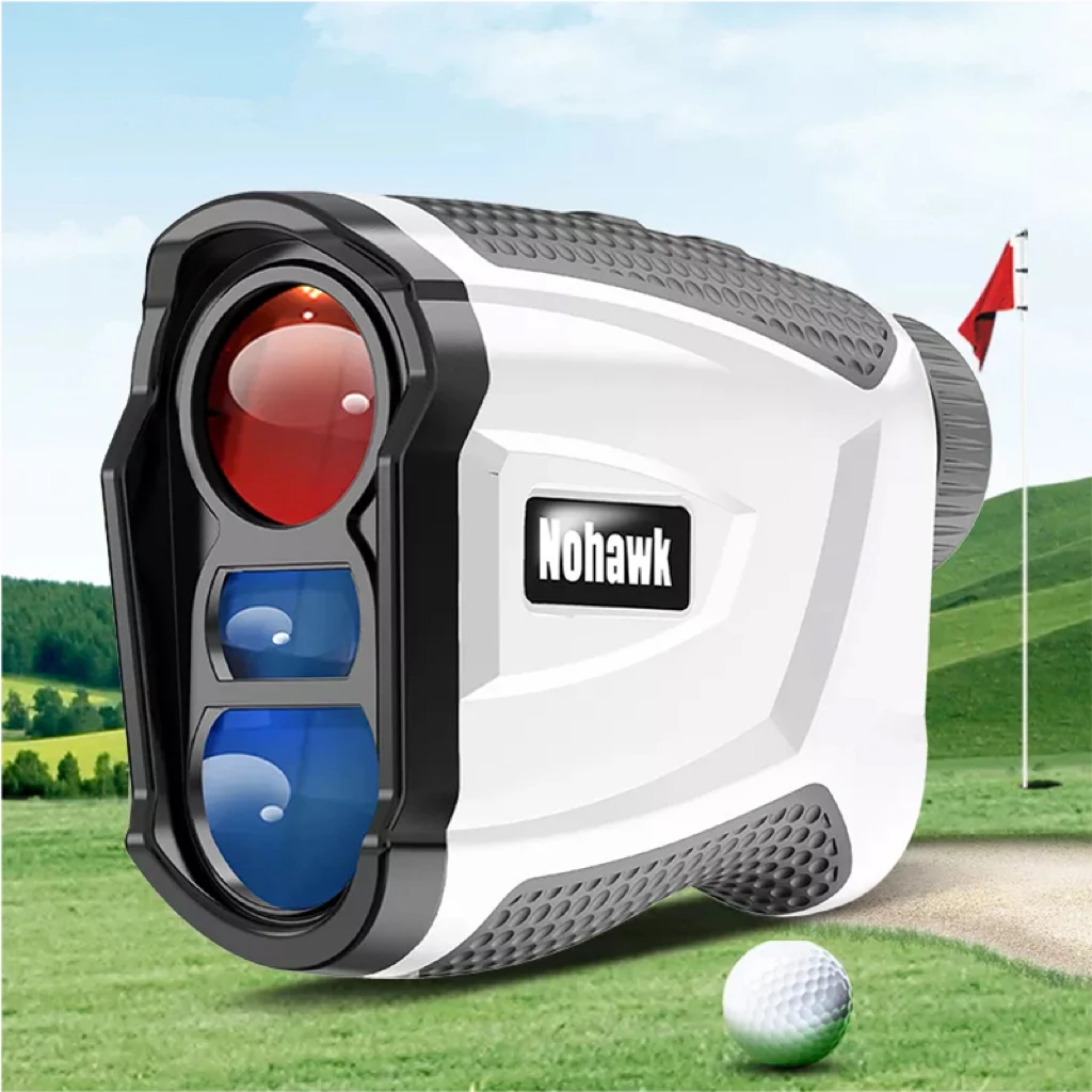 Nohawk-600M-1000Y-Golf-Laser-Rangefinder-with-6X-Magnification-Slope-Flagpole-Lock-Vibration ...