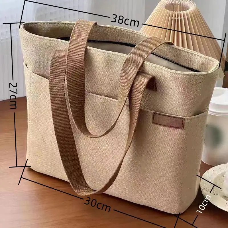 New-Canvas-Tote-Bags-for-Women-Large-Capacity-Single-Shoulder-Bag ...