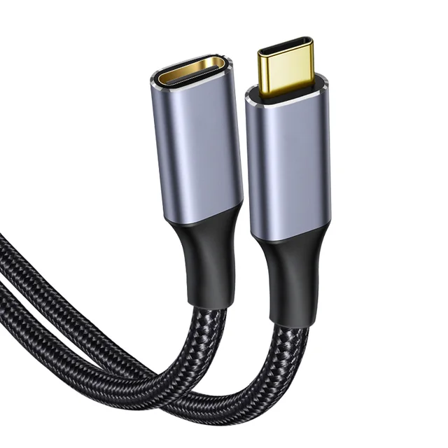 USB 3.1 Extension Cable USB C PD100W 10Gbps Extend Cable Male to Female ...