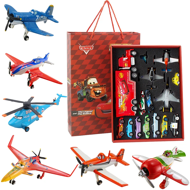 Disney Pixar Planes Dusty Skipper Aircraft Cars Lightning