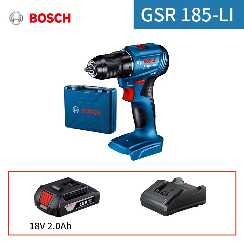 Bosch-GSR-185-Li-Wireless-Drill-Professional-Electric-Screwdriver-18V ...