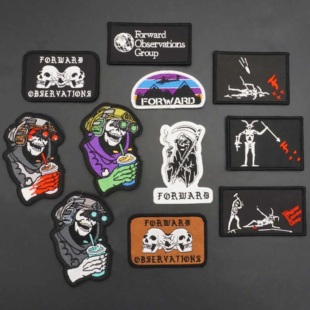 FOG-Tactical-Military-Embroidery-Patches-Forward-Observations-Badge ...