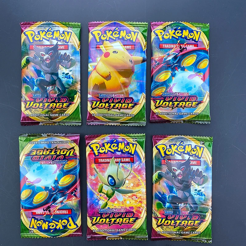 20Pcs Cards V Vmax TCG Sun & Moon Evolutions s Booster Shinny Card Game ...