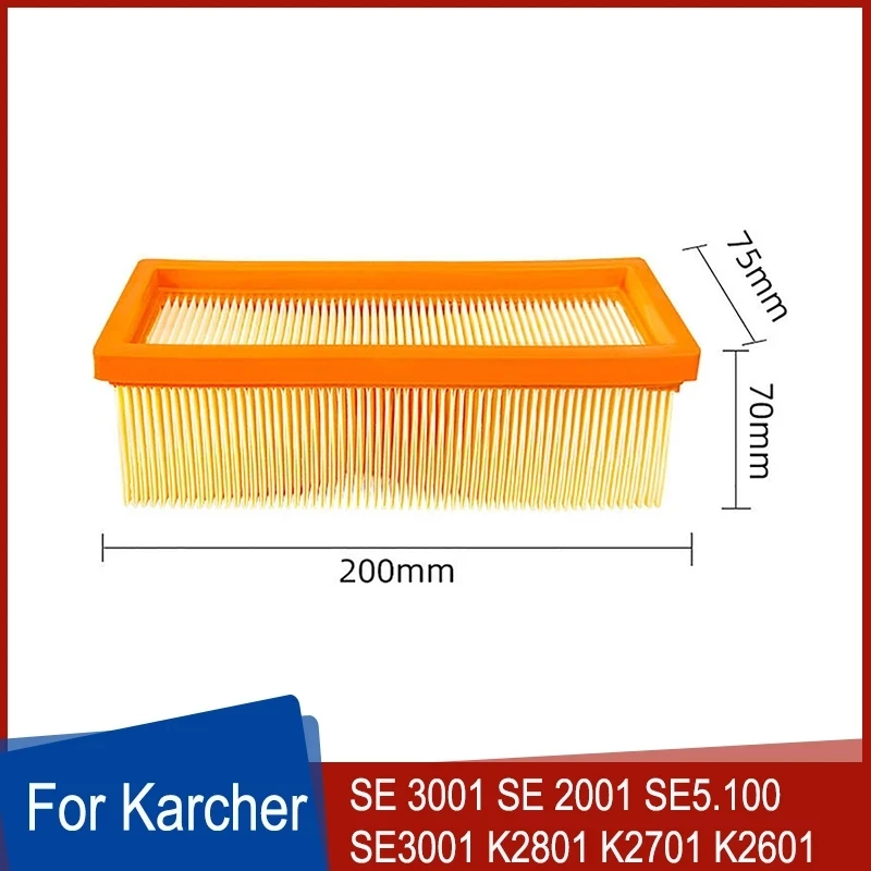 Hepa Wet Dry Filter For Karcher Se3001 Se 3001 Se 2001 Se5.100 Se6.100 ...