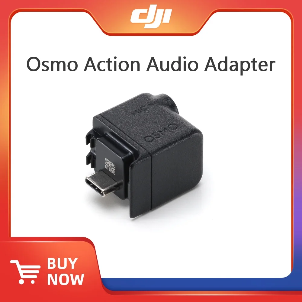 DJI-Osmo-Action-Audio-Adapter-Suporta-Microfone-Entrada-de-udio-Grava-o ...