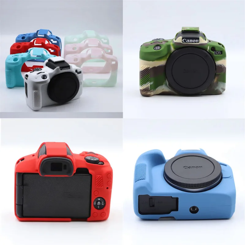 For-Canon-EOS-R50-Rubber-Protective-Cover-Soft-Silicone-Armor-Camera ...