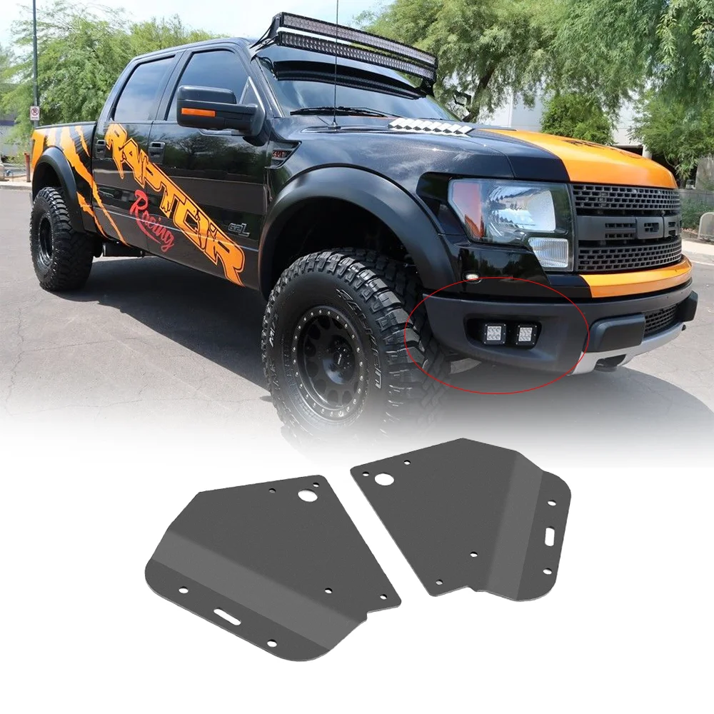 Led Bar Work Pods Light Fog Lamp Mounting Brackets for Ford F150 Raptor ...