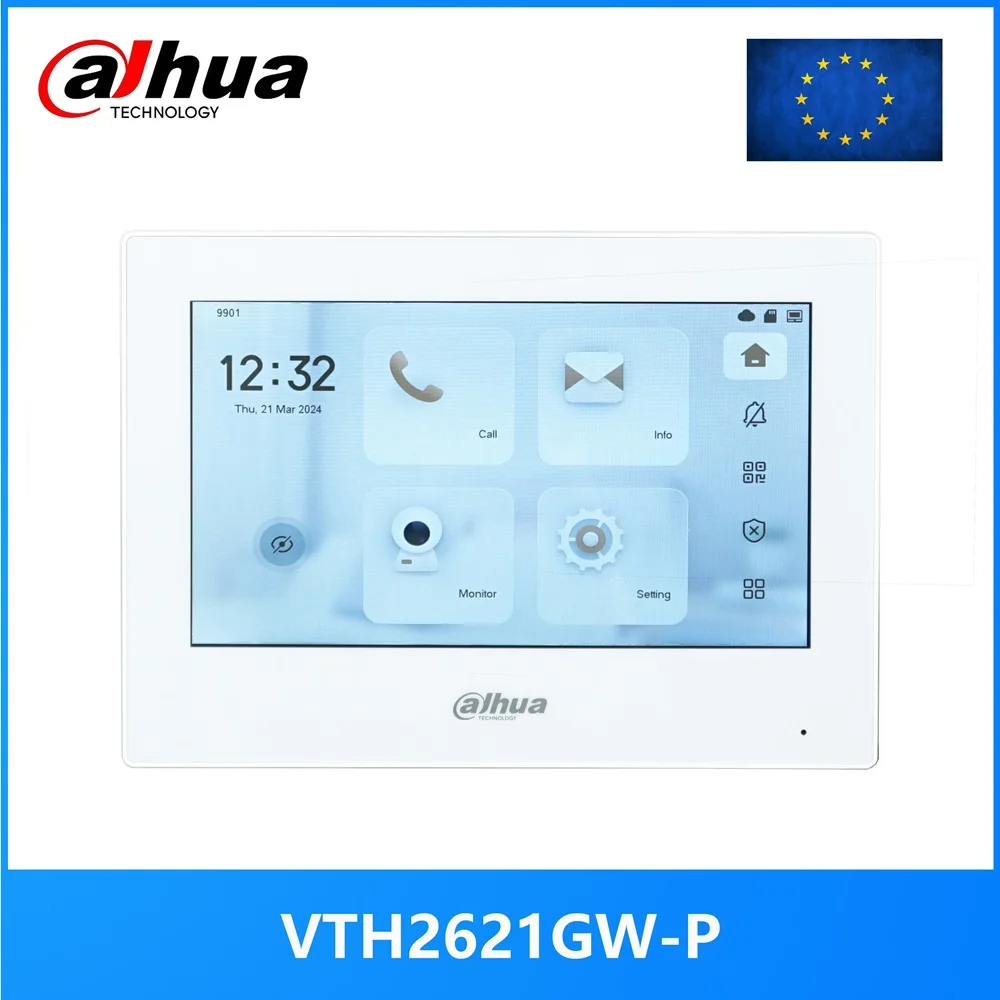Dahua-VTH2621GW-P-VTH2621G-P-802-3af-PoE-7inch-Touch-Indoor-Monitor ...
