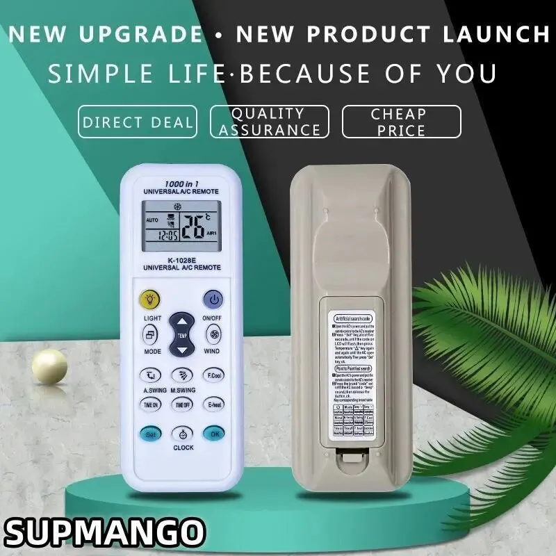 1000-in-1-Universal-Wireless-Remote-Control-K-1028E-AC-Digital-LCD ...