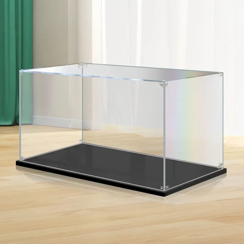 Acrylic Transparent Display Box Model Storage Showcase Dust Cover ...