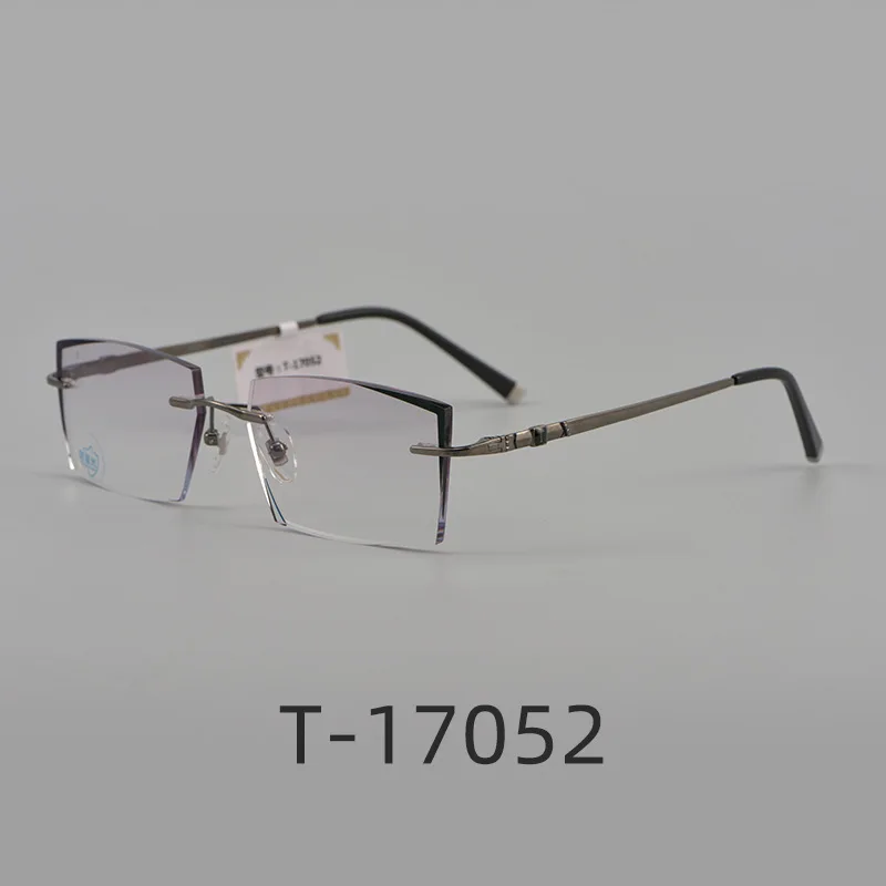 Zerosun-gafas-sin-montura-de-titanio-para-hombre-MR-8-con-tinte-de ...