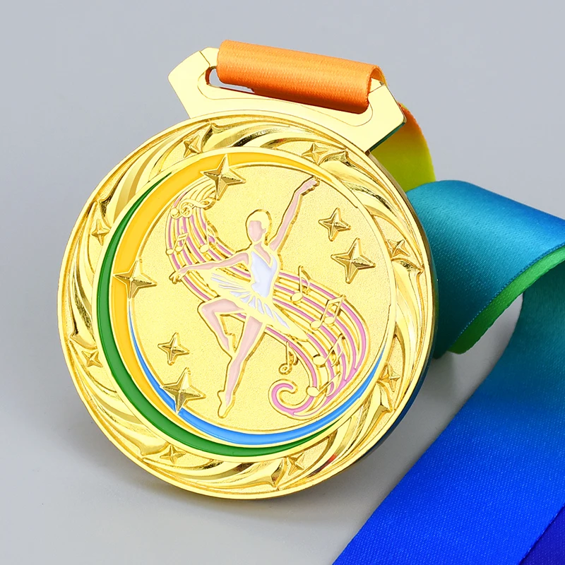 Dance-Competition-Games-Medals-Souvenir-Fans-Metal-Medal-Ballet ...