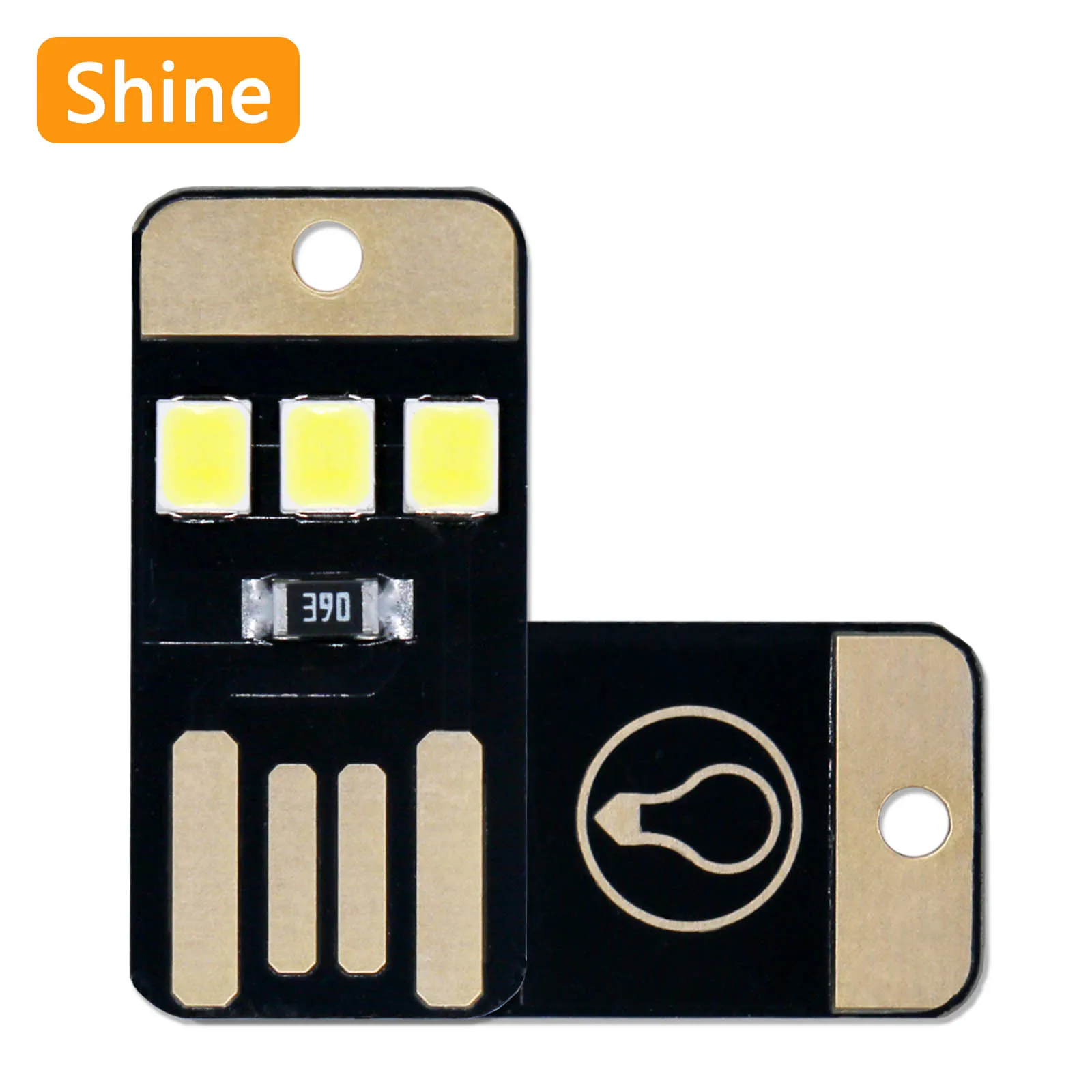1-100pcs USB 0.5W 5V Mini Night Light SMD2835 LED Bead Lamp Bulb ...