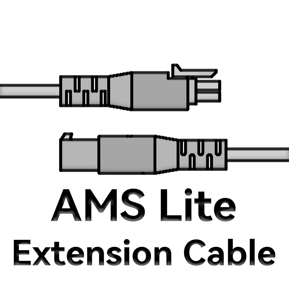 AMS-Lite-1M-4-pin-Extension-Cable-With-Magnetic-Ring-For-Bambu-Lab-A1 ...