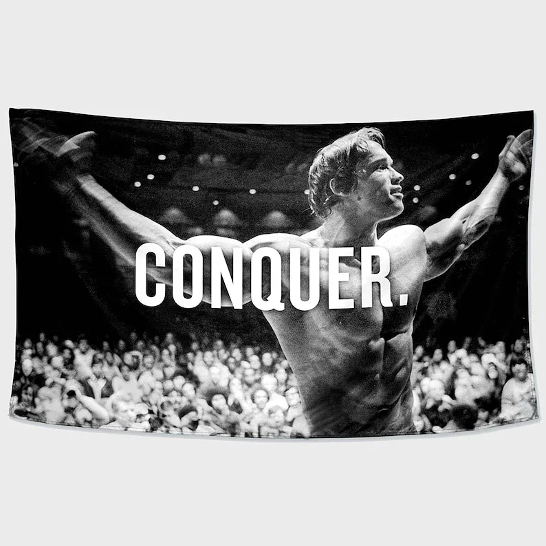 Tapiz-de-encanto-para-Arnold-Schwarzenegger-Feet-Banner-Gym-Motivation ...