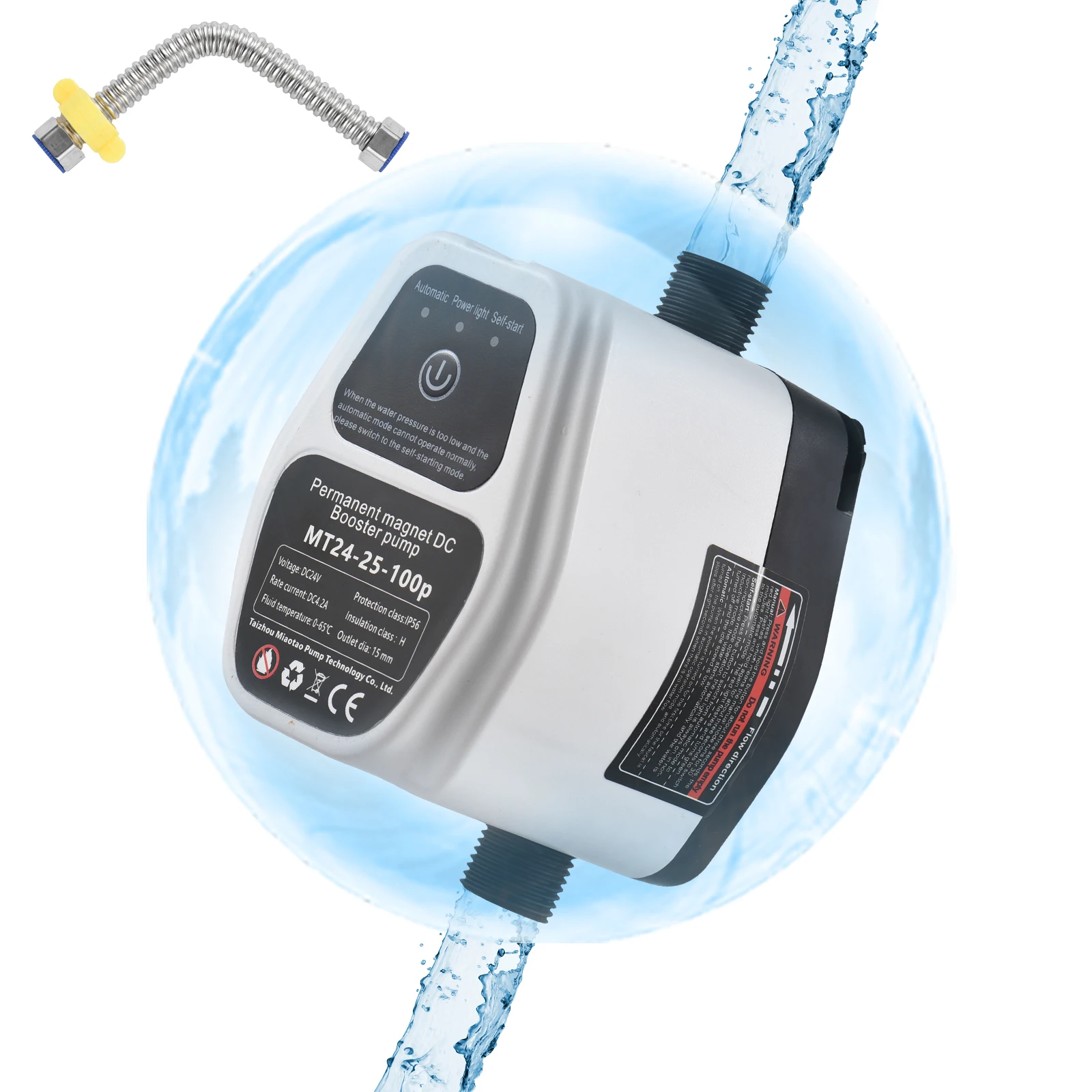 Portable-Multifunctional-Water-Pressure-Booster-Pump-24V-100Pa-Auto ...