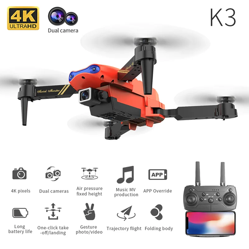 E99-Pro-Drone-4K-Foldable-RC-Helicopters-Professional-Quadcopter-Dual ...