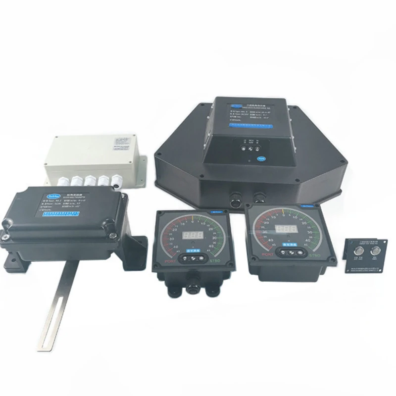 Marine-embedded-wall-mounted-rudder-angle-indicator-three-sided-rudder ...