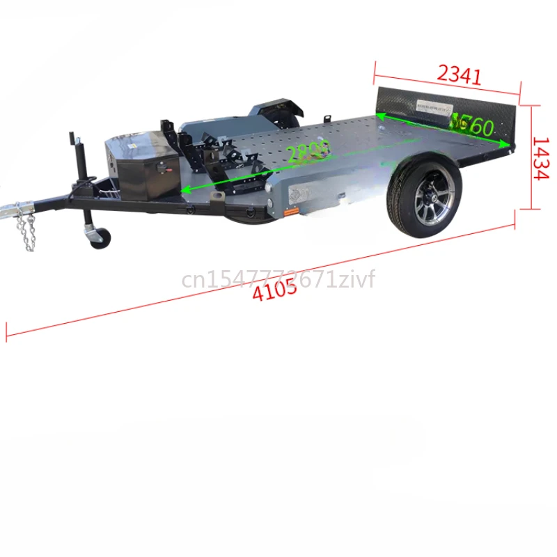 Electric hydraulic lift motorcycle trailer motorcycle trailer single ...