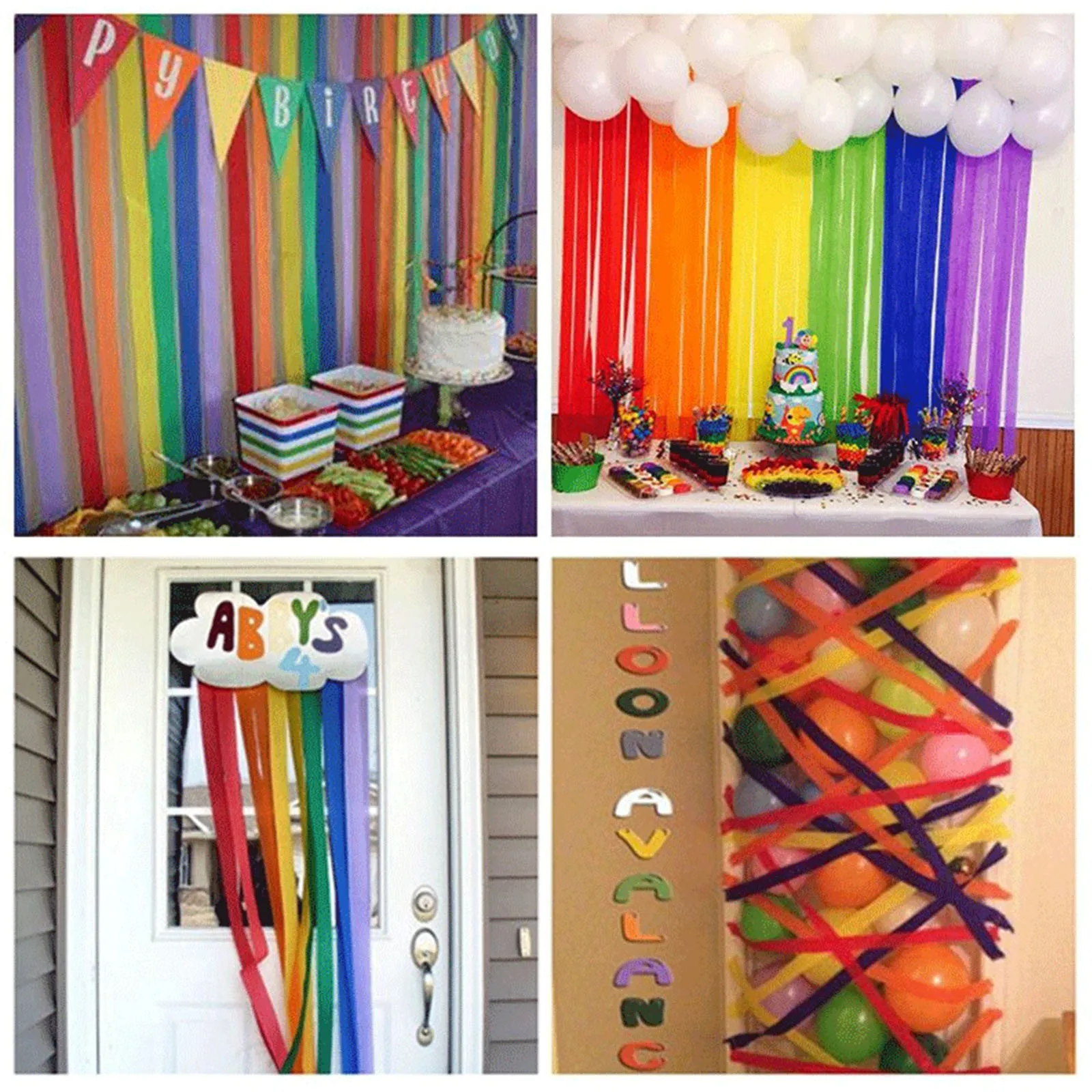 Party Paper Streamers Ideas