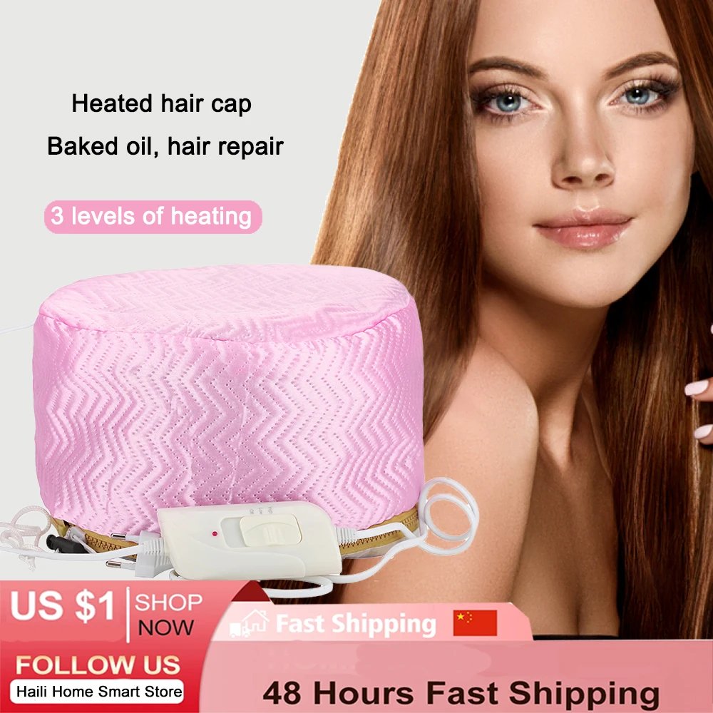 Thermal-Treatment-Hair-Cap-220V-110V-Heating-Hair-Steamer-Care ...