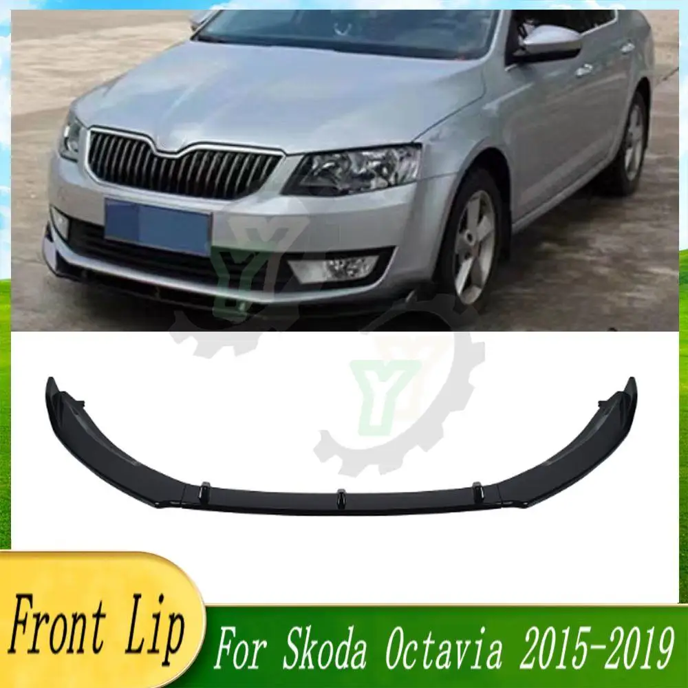 3PCS-Car-Front-Bumper-Lip-Spoiler-Splitter-Diffuser-Detachable-Body-Kit ...