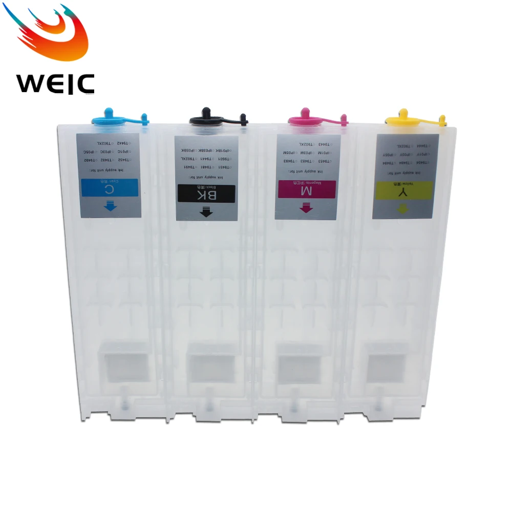 320ML Chipless Refill Ink Cartridge for Epson Workforce WF-C5210 WF ...