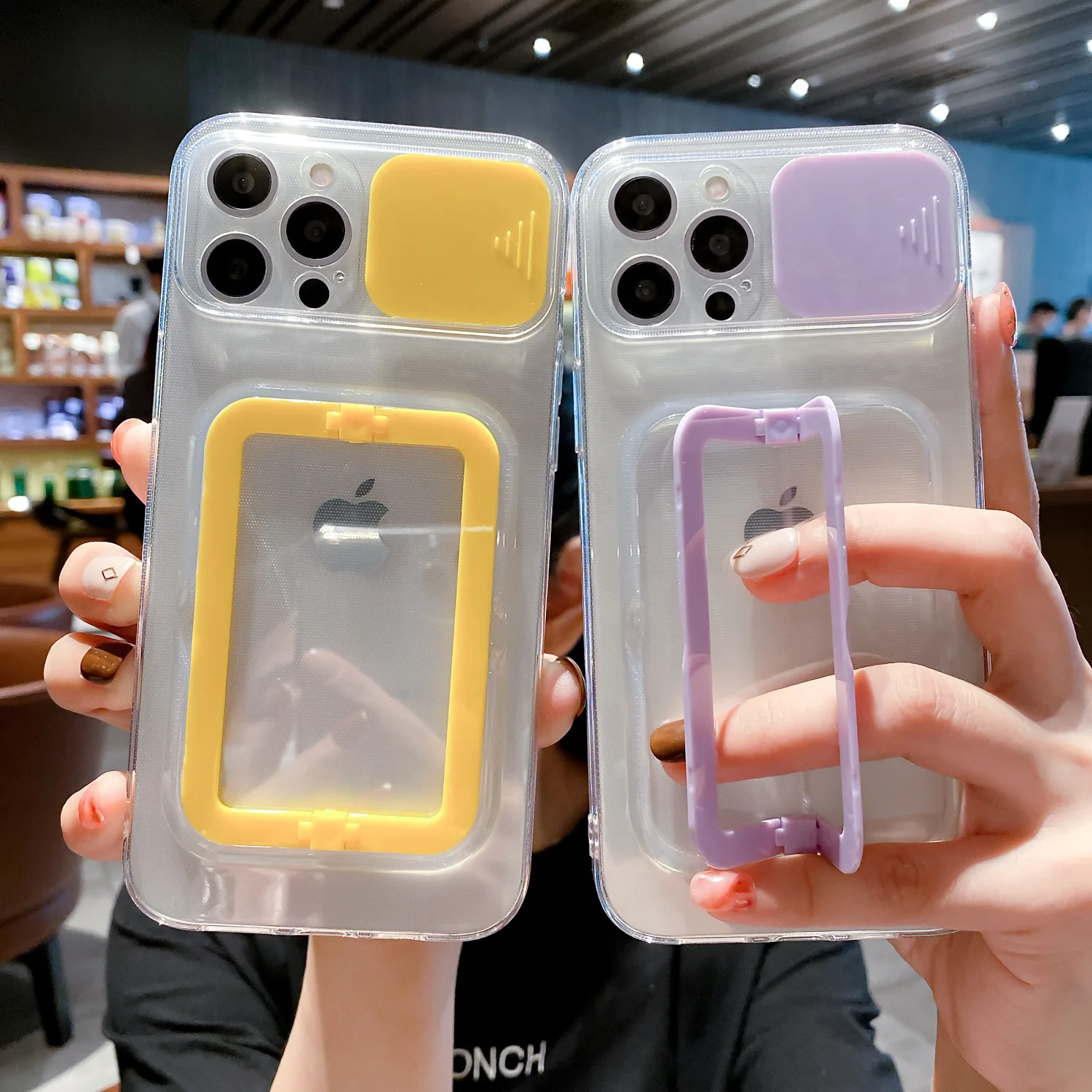 Push-Window-Camera-Protective-Transparent-Armor-Case-For-iPhone-13-12 ...