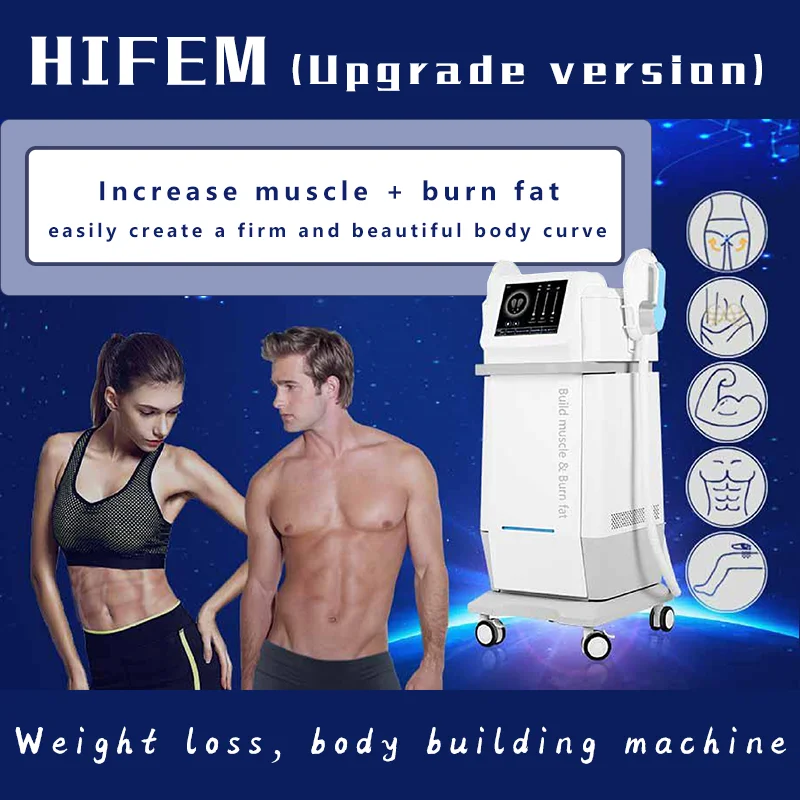 HIFEM Instrumento muscular de belleza, tensar los músculos y perder ...