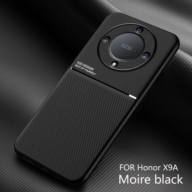 For Honor X9a Magnetic Soft Cloth Case Soft Silicone Bumper Cover For ...