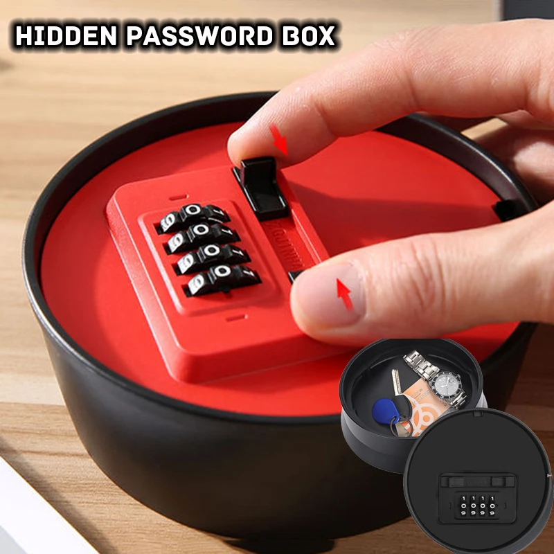 Password-Box-Can-Be-Hidden-Wall-Mount-Key-Storage-Secret-Box-Organizer ...